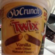 User added: Yo crunch with twix pieces Vanilla non fat yogurt: Calories ...