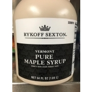 Rykoff Sexton Vermont Pure Maple Syrup: Calories, Nutrition Analysis ...