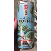 Kohana Cold Brew Coffee, Vanilla: Calories, Nutrition Analysis & More ...