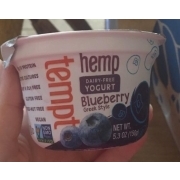 Tempt Hemp Greek Style, Dairy Free Yogurt, Blueberry: Calories ...