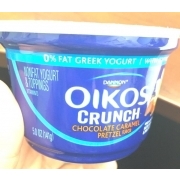 Dannon Oikos Crunch, Nonfat Greek Yogurt, Chocolate Caramel Pretzel ...
