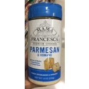 Mama Francesca Premium Cheese Parmesan And Romano: Calories, Nutrition ...