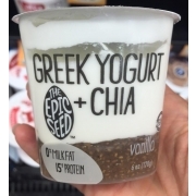 The Epic Seed Greek Yogurt Plus Chia, Vanilla: Calories, Nutrition ...