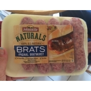 Johnsonville Naturals, Brats Original Bratwurst: Calories, Nutrition ...