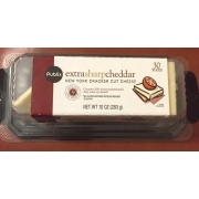 Publix Extra Sharp Cheddar, New York Cracker Cut Cheese: Calories ...