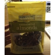 Sunshine Country Almonds, Roasted, Salted: Calories, Nutrition Analysis ...