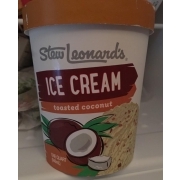 Stew Leonard's Ice Cream, Toasted Coconut: Calories, Nutrition Analysis ...