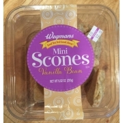 Wegmans Mini Scones Vanilla Bean: Calories, Nutrition Analysis & More ...