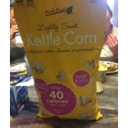 Fresh Finds Popcorn, Lightly Sweet Kettle Corn: Calories, Nutrition ...