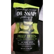 Oh Snap! Pickling Co Dilly Bites, Fresh Dill Pickle Snacking Cuts ...