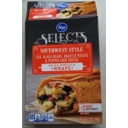 Kroger Selects Southwest Style Salsa Tortilla Wraps: Calories ...