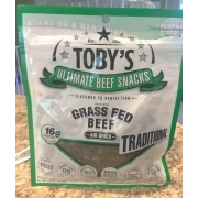Toby's Ultimate Beef Snacks, Grass Fed Beef: Calories, Nutrition ...