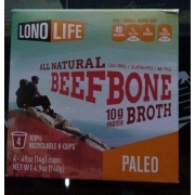 Lono Life Beef Bone Broth: Calories, Nutrition Analysis & More | Fooducate