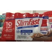 Slim Fast Original Creamy Milk Chocolate, Meal Replacement Shakes ...