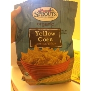 Sprouts Farmers Market Organic Yellow Corn Tortilla Chips: Calories ...