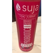 Suja Organic Crushed Raspberry, Enhanced Water Beverage: Calories ...