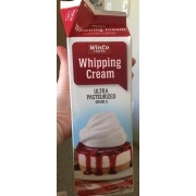Winco Whipping Cream: Calories, Nutrition Analysis & More | Fooducate