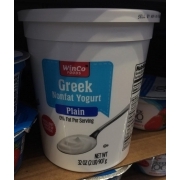 Winco Foods Greek, Nonfat Yogurt, Plain: Calories, Nutrition Analysis ...