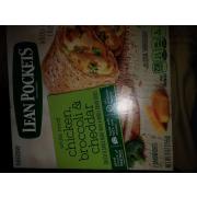 User added: Nestle, Lean Pockets white meat, chicken, broccoli ...