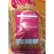 Signature Kitchen Multi Grain Bread: Calories, Nutrition Analysis ...