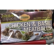 Urban Bruce Organic Chicken And Basil Meatballs: Calories, Nutrition ...