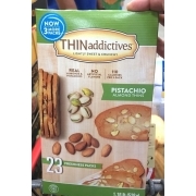 Thin Addictives Pistachio Almond Thins: Calories, Nutrition Analysis ...