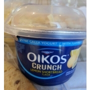 Dannon Oikos Crunch, Nonfat Greek Yogurt, Lemon Shortbread: Calories ...