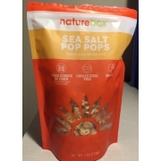 Nature Box Sea Salt Pop Pops, Salted Popcorn Kernels: Calories ...