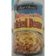Best Choice Refried Beans: Calories, Nutrition Analysis & More | Fooducate