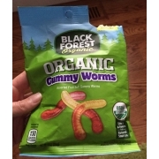Black Forest Organic Organic Gummy Worms, Assorted Fruit Soft Gummy ...