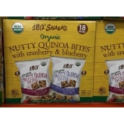 180 Snacks Organic Nutty Quinoa Bites With Cranberry And Blueberry ...