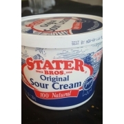 Stater Bros. Sour Cream: Calories, Nutrition Analysis & More | Fooducate