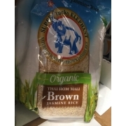 Super Lucky Elephant Organic Brown Jasmine Rice: Calories, Nutrition ...