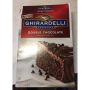 Ghirardelli Chocolate Double Chocolate Premium Cake Mix: Calories ...