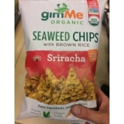 Gimme Organics Gimme Chips, Seaweed Rice Chips, Sriracha: Calories ...