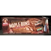 Little Debbie Maple Buns, Bakery Fresh Taste: Calories, Nutrition ...