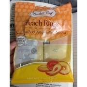 Coastal Bay Peach Rings: Calories, Nutrition Analysis & More | Fooducate