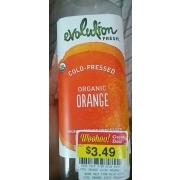 Evolution Fresh Cold Pressed Organic Orange Juice: Calories, Nutrition ...