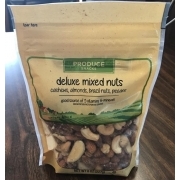 Produce Snacks Deluxe Mixed Nuts: Calories, Nutrition Analysis & More ...