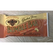 Bumble Bar Organic Energy Bar, Original with Mixed Nuts: Calories ...