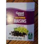 Great Value California Raisins: Calories, Nutrition Analysis & More ...