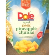 Dole Tropical Gold Pineapple Chunks: Calories, Nutrition Analysis ...