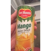 Del Monte Quality Mango Juice Drink: Calories, Nutrition Analysis ...