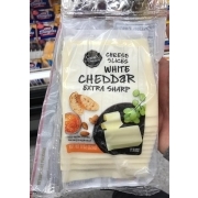 Sam's Choice Cheese Slices White Cheddar Extra Sharp: Calories ...