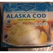 Alaskan Leader Seafoods Premium Wild Caught Alaska Cod, Lemon Herb ...