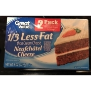 Great Value Neufchatel Cheese: Calories, Nutrition Analysis & More ...