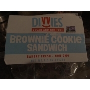 Divvies Brownie Cookie Sandwich: Calories, Nutrition Analysis & More ...