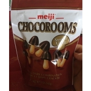 Meiji Chocorooms, Milk And Dark Combination With A Crispy Cracker: Calories, Nutrition Analysis ...