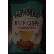Beanitos White Bean Chips, Restaurant Style: Calories, Nutrition ...