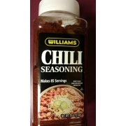 Williams Chili Seasoning: Calories, Nutrition Analysis & More | Fooducate